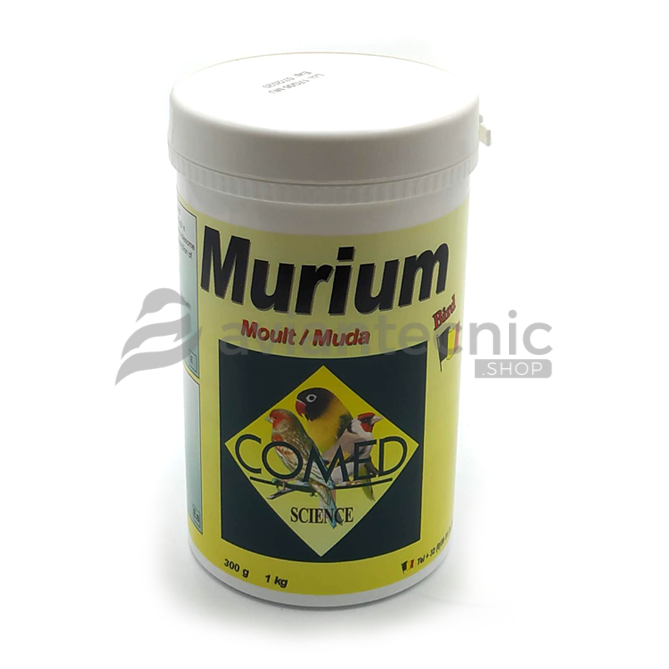 Murium Comed-Suplemento vitamínico para la muda de los pájaros.